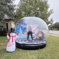 China Bouncy Inflatable Bubble House Transparent Bubble Tent For Outdoor Playground for sale