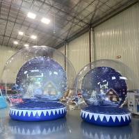 China Bouncy Inflatable Bubble House Transparent Bubble Tent For Outdoor Playground for sale
