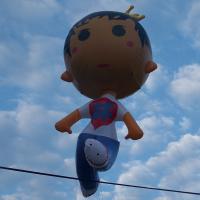 China Custom Helium Reusable Inflatable Pvc Promotional Balloons Advertising Inflatables Doll for sale