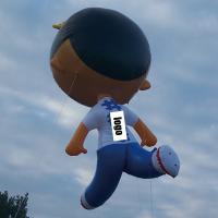 China Custom Helium Reusable Inflatable Pvc Promotional Balloons Advertising Inflatables Doll for sale