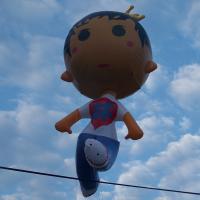 China Custom Helium Reusable Inflatable Pvc Promotional Balloons Advertising Inflatables Doll for sale