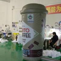 China customized Giant For Advertising inflatable coffee cup for promotion event mascot characters for sale