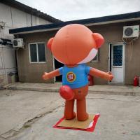 China advertising cartoon Inflatable characters customized animal cartoon walking inflatable fox mous for sale