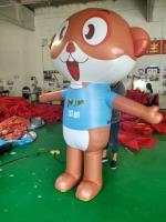 China advertising cartoon Inflatable characters customized animal cartoon walking inflatable fox mous for sale