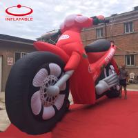 China Giant custom inflatable off-road motorcycle for outdoor inflatable advertising for sale