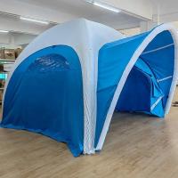 China Custom Logo Exhibition Arch Inflatable Event Tent Outdoor Air Dome Marquee Advertising Inflatable Canopy Air Sealed Tent for sale