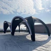 China Custom Logo Exhibition Arch Inflatable Event Tent Outdoor Air Dome Marquee Advertising Inflatable Canopy Air Sealed Tent for sale
