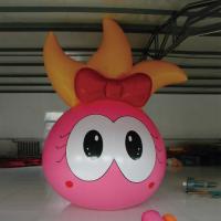China Customized Logo Inflatable 3D Cartoon Outdoor PVC Giant Inflatable Doll Ballon for Sale for sale