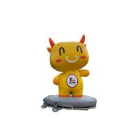 China Customized Logo Inflatable 3D Cartoon Outdoor PVC Giant Inflatable Doll Ballon for Sale for sale