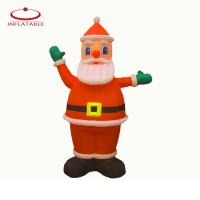 China 2023 Giant Cartoon Christmas Outdoor Inflatable Santa Claus For Outdoor Decoration for sale