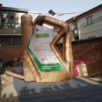 China Customized Giant Lubricating oil kettle Advertising inflatable for promotion motor oil bottle model for sale