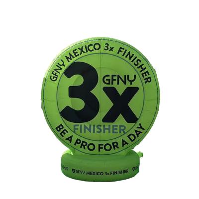 China large Custom made air sealed inflatable advertising tire for sale, inflatable tyre for advertising for sale