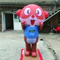 China Oxford Giant Inflatable Teddy Bear Mascot Costume Customized for sale