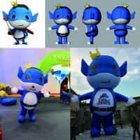 China 3D Advertising Inflatable Balloon Animal Custom Inflatable Mascot for sale