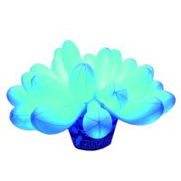 China Wedding Decoration Inflatable LED Light Colorful Large Inflatable Flowers for sale