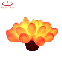 China Advertising Inflatable LED Light UV Printing Giant With Different Colors And Logo for sale