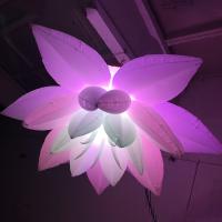 China OEM Inflatable LED Light Inflatable Flower Decoration With Lights for sale