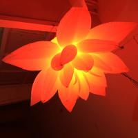 China OEM Inflatable LED Light Inflatable Flower Decoration With Lights for sale