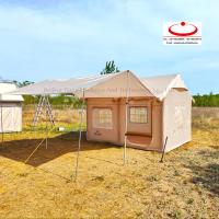China Hot Selling Portable Outdoor Inflatable Camping Tent Thickened Inflatable Tent For Camping for sale