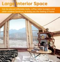 China Manufacturer Direct Supply New Arrivals Inflatable Air Tent Super Light Family Inflatable Cabin Tent for sale