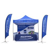 China 10 ft Outdoor Aluminum Hexagonal Bracket fold tent Structure Used Trade Show Tent For Commercial Event for sale