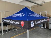 China 10 ft Outdoor Aluminum Hexagonal Bracket fold tent Structure Used Trade Show Tent For Commercial Event for sale