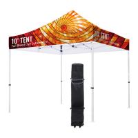 China 10 ft Outdoor Aluminum Hexagonal Bracket fold tent Structure Used Trade Show Tent For Commercial Event for sale