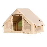 China High quality portable folding waterproof double-layer air conditioner inflatable house tent for outdoor camping and travel for sale
