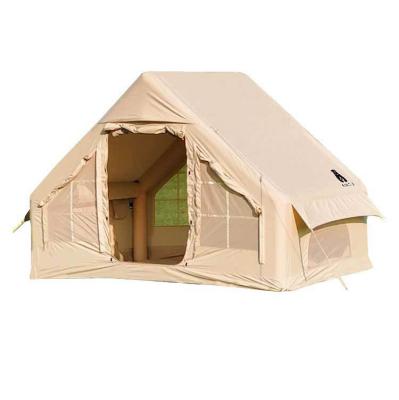 China High quality portable folding waterproof double-layer air conditioner inflatable house tent for outdoor camping and travel for sale