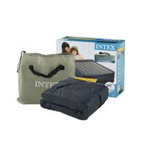 China Electric Inflation air mattress hot selling Blow Up Air Bed Soft Plush Flocking Mattress Durable Automatic for sale