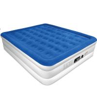 China OEM Fold Up Camping Mattress Auto Double Blow Up Mattress With Blower for sale