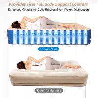 China Amazing Blow Up Air Bed Automatic Electric Inflatable Bed For Sleeping for sale