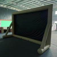 China Inflatable Rear Screen Outdoor Theater Cinema Commercial Large Movie Screen for Sale for sale