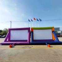 China Outdoor Inflatable Movie Screen Wholesale Customized Size Outdoor Movie Screen Rear Projection for sale