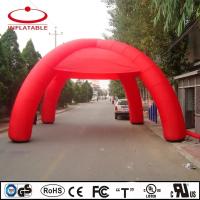 China Manufacturer Wholesale Camp Event Exhibition Inflatable Spider Tent with Advertising Printing for sale
