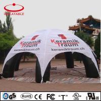 China Manufacturer Wholesale Camp Event Exhibition Inflatable Spider Tent with Advertising Printing for sale
