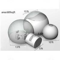 China Outdoor Party Bubble Bounce House Commercial Inflatable Bubble House Tent for sale