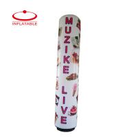 China 3.5m Inflatable Air Column Custom Logo Advertising Lights OEM for sale