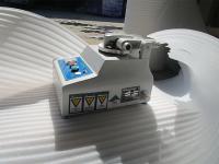 China Abrasion Wheel Pilling Tester Machine Rotating Speed Adjustable 60~72r/min Space Between Wheels 52.5mm for sale