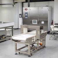 China HD High Detection Industrial Metal Detector Machine for Food Industry Treasure Packaging Inspecting Equipment for Minced Meat for sale