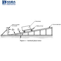 China ISTA Package Incline Impact Test Machine 500kg for Carton / Box for sale