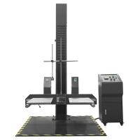 China ISTA Test Digital Double-Wing Carton Drop Testing Machine / Free Drop Test Machine / Package Carton Box Drop Impact Tester for sale