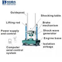 China HAIDA Battery Shock Test System Battery Shock Impact Testing Machine Accelerated Mechanical Shock Impact Equipment for sale