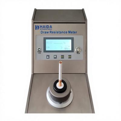 China HD Tobacco Stick Digital Suction Resistance Measurement Equipment for Heating Sticks 1Pa Resolution Airflow Pressure Drop Meter for sale