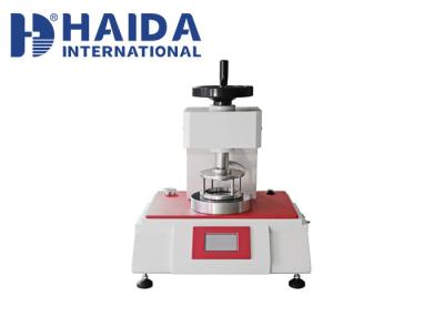 China 300cm / Min Fabric Tensile Testing Equipment Water Resistance Hydrostatic Pressure Tester for sale