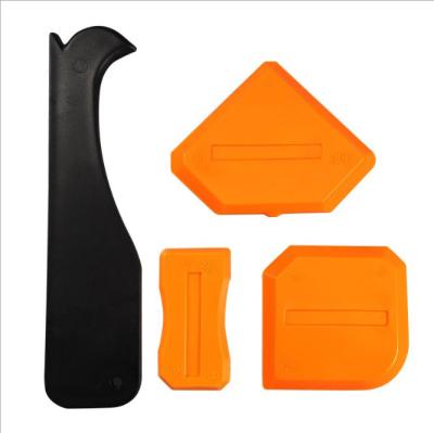 China Silica gel triangular scraper, squeegee, aesthetic seam and glue applicator for sale
