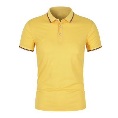 China Hot Sale Quick Dry Comfortable Workout Slim Summer Printed Polo T-shirt for Men Sportswear for sale