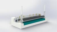 China Polyester Wadding Production Line Quilt Auto Filling Line 110kw 3400mm for sale