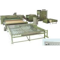 China Fiber Cotton Wadding Production Line Auto Quilt Filling Line 1 Year Warranty for sale