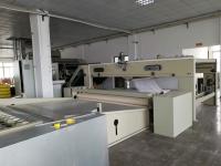 China 380V Wadding Production Line Textile Comforter Making Machine For Filling Bed for sale